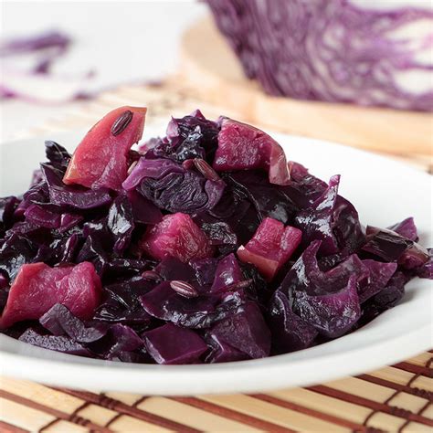Chou Rouge Aux Pommes Au Cookeo