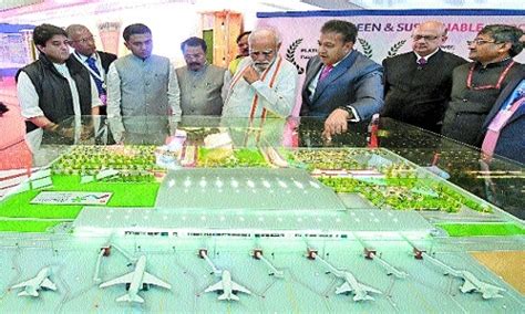 Pm Modi Inaugurates 1st Phase Of Mopa International Airport In Goa