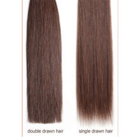 The Difference Between Double Drawn Vs Single Drawn Hair Extensions