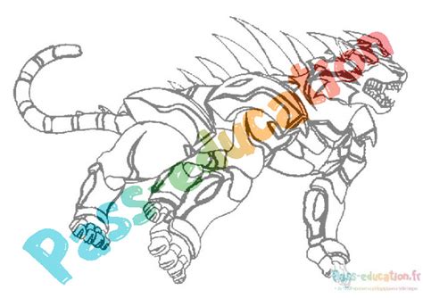 Coloriage gratuit Bakugan PDF à imprimer