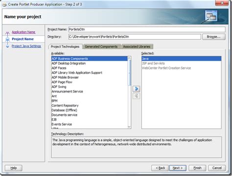 Webcenter Blog Create Jsr 286 Portlet With Oracle Webcenter And Jdeveloper