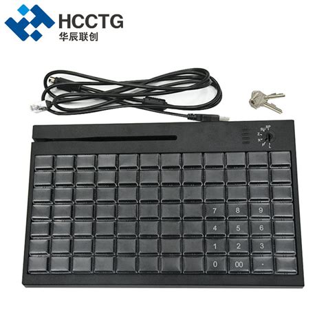 Usb 84keys Pos Programmable Keyboard With Mag Stripe Reader Kb84 From