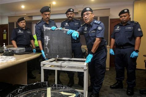 Customs Dept Seize Drugs Worth Rm7m Hidden In Furniture Bathrobes At