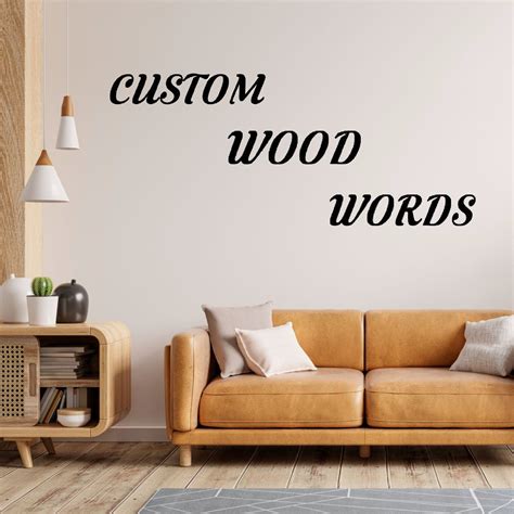 Custom RGB Words Your Custom Text Custom Name Script Sign Personalized Wall Decor