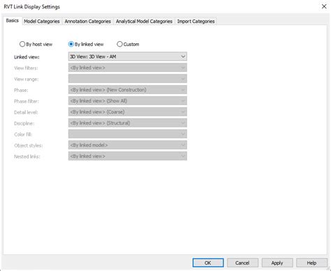 Revit Link Missing Linked View Autodesk Community