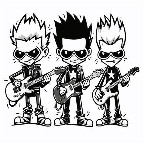Premium Vector Punk Style