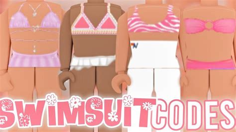 Aesthetic Roblox Swimsuits With Codes Links Bloxburg Berry