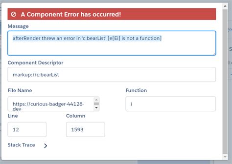 Trailhead Lightning Web Component Error Afterrender Threw An Error