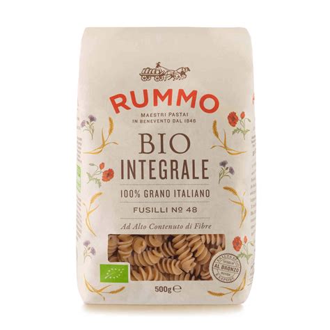 Massa Fusilli Integral Rummo Continente Online