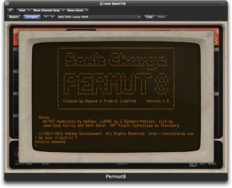 Permut8 Sonic Charge Permut8 Audiofanzine