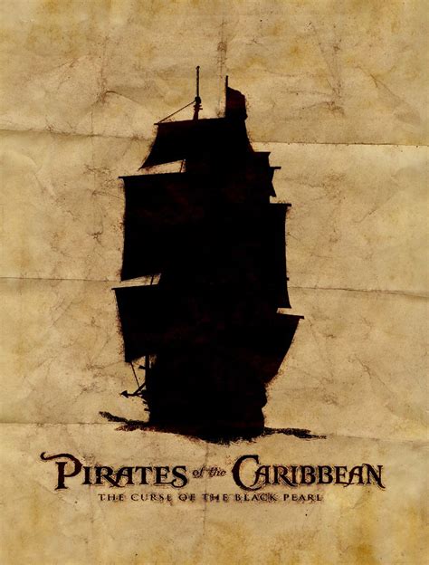 Pirates Of The Caribbean The Curse Of The Black Pearl Poster