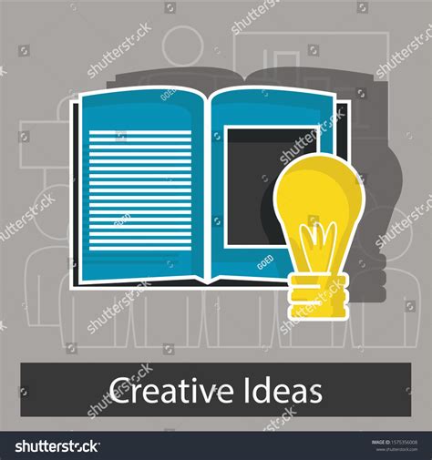 Education Concept Creative Idea Design Flat Stock Vector Royalty Free