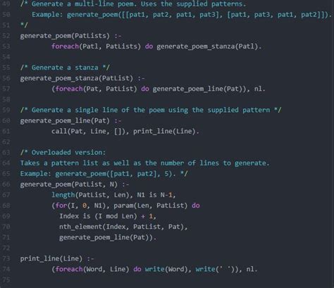 Poetry In Prolog Part 2 Rangarajan Krishnamoorthy On Programming And