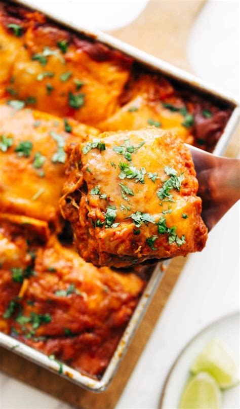 Chicken Enchilada Casserole • Tasty Recipes From Naifehs Foods