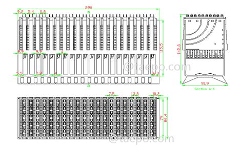 100 Pairs Siemens MDF Disconnection Terminal Block 71 From China Manufacturer For Sale Taepo Com