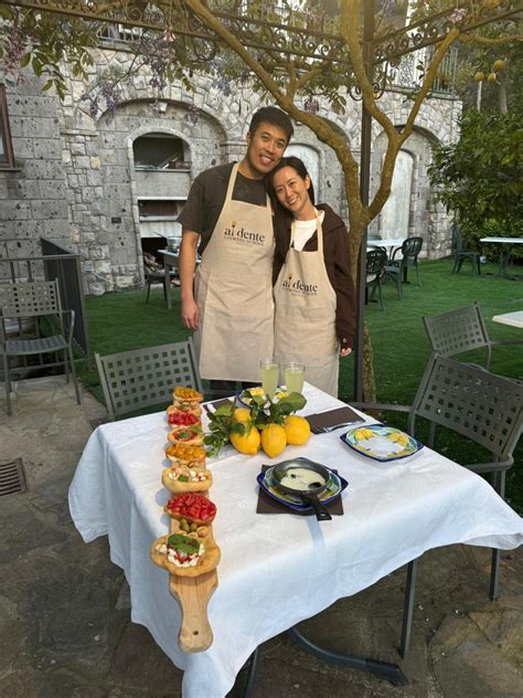 Traditional Sorrento Lemon Liqueur Preparation Course Al Dente