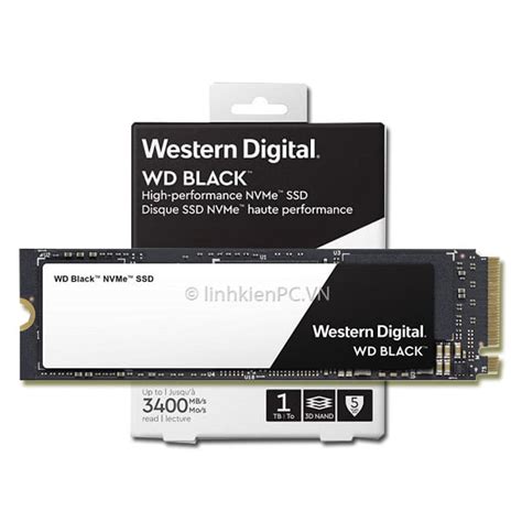SSD 1TB WD Black M.2 2280 NVMe - WDS100T2X0C [NEW]