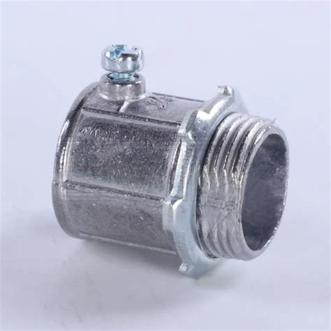 Aluminum EMT Connector Combined Conduit To Box EMT Connector And EMT Coupling