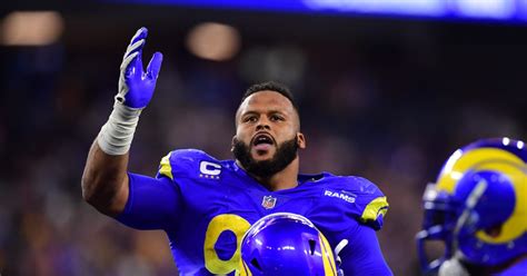 Los Angeles Rams Aaron Donald Still Top Dt Despite Slight Decline