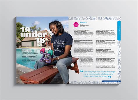Spark Girl Scouts Magazine On Behance