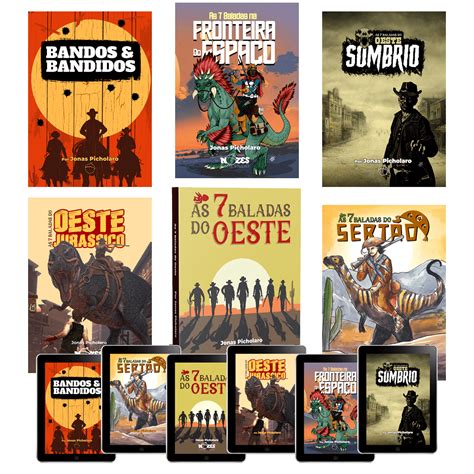 As 7 Baladas do Oeste RPG em pré venda RedeRPG