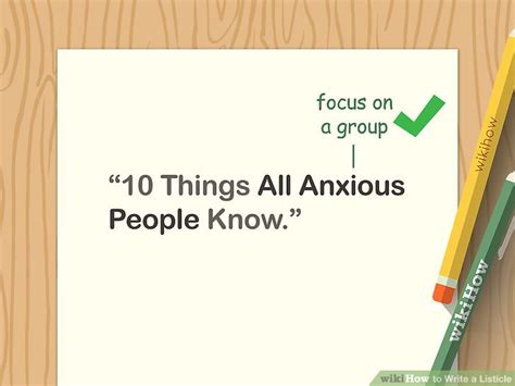 How To Write A Listicle With Pictures Wikihow