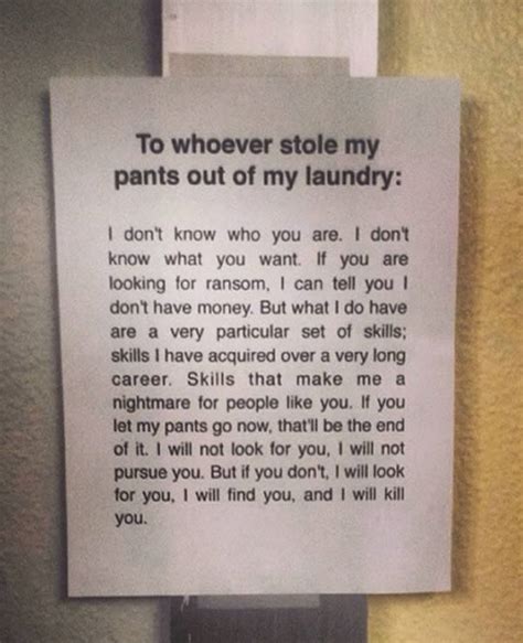 13 Funny Passive Aggressive Laundry Notes
