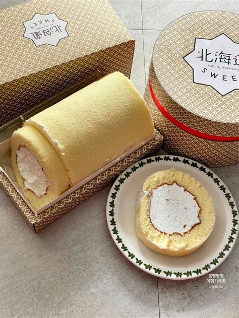 영종도 카페 북해도스위트 코리아 롤케이크 수제 당근케이크 내돈내산 카카오톡선물하기 추천 배송 후기 네이버 블로그