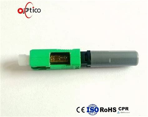 China 3 0MM SC APC Fast Connector Manufacturers And Suppliers Factory Wholesale Optico