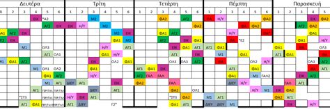 11ο ΔΗΜΟΤΙΚΟ ΣΧΟΛΕΙΟ ΧΑΝΙΩΝ ΩΡΟΛΟΓΙΟ ΠΡΟΓΡΑΜΜΑ