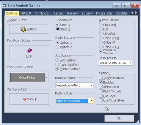 Pushbutton Styles Codejock Developer Community
