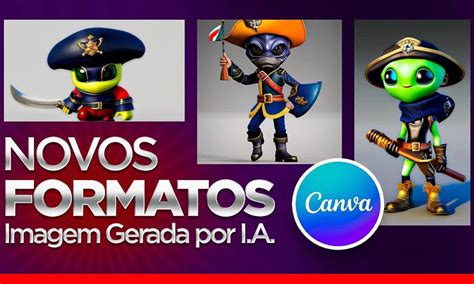😱 Novidade No Canva Converta Texto Em Imagem Com Ia Com Novos Formatos Inteligência