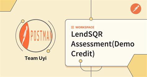 Lendsqr Assessmentdemo Credit Postman Api Network