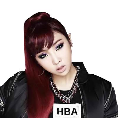 Gong Minzy 2NE1blackjack03 Twitter