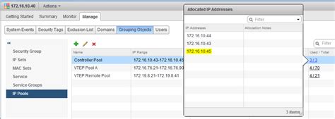 Removing Stale Ip Pool Assignments In Nsx Vswitchzero