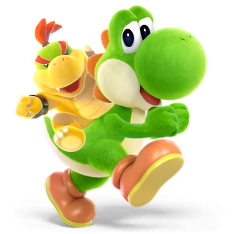 Bowser Jr And Yoshi By Mentect On Deviantart