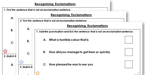 Free Year 2 Recognising Exclamations Lesson Classroom Secrets Classroom Secrets