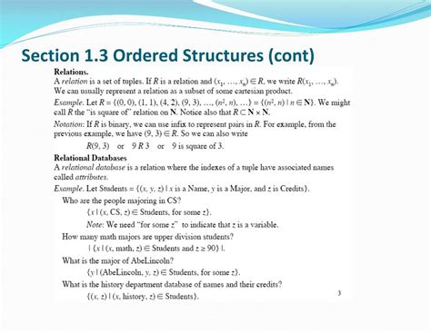 PPT Slides For CISC 2315 Discrete Structures Chapter 1 PowerPoint