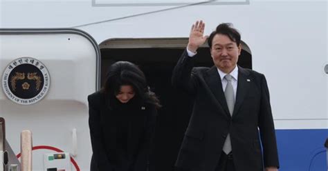 윤 대통령 영·미·캐나다 순방 차 출국유엔 외교무대 데뷔