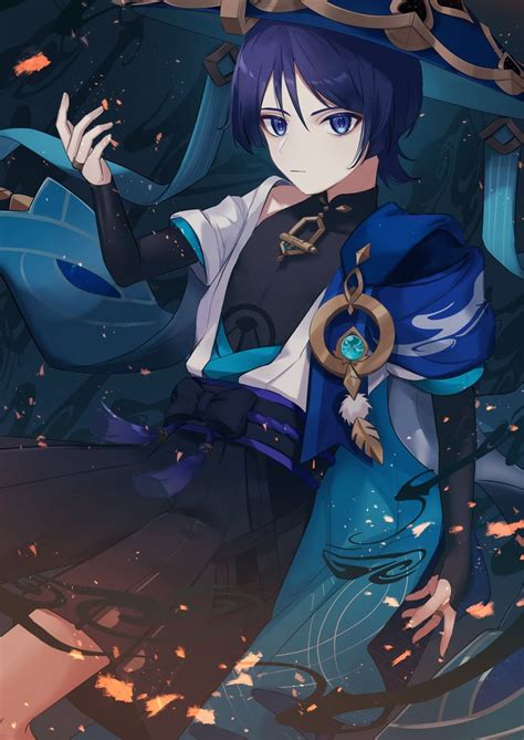 Scaramouche And Wanderer Genshin Impact Drawn By Oyasumi Oyasumign8