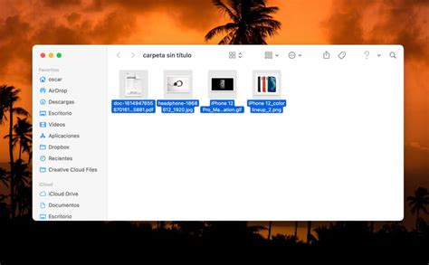 Cómo combinar varios archivos en un PDF desde el Mac