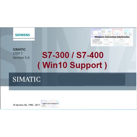 Simatic Step7 V5 6 Win10 Support S7 300 S7 400 Plc Software Real