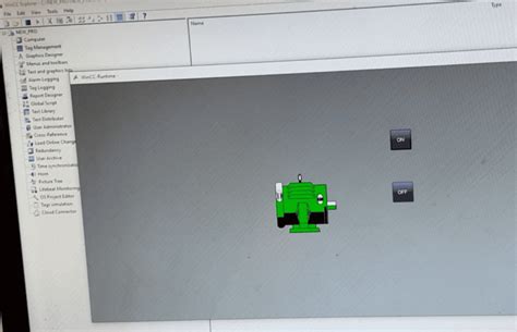 Lỗi chạy Runtime trên wincc không hiện Object hoặc Symbol Automation