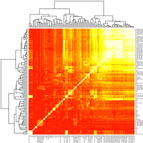 Heat Map Exposing The Correlation Factors Between Pairs Of Variables