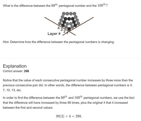 Algebra Precalculus Geometric Series Pentagonal Numbers Mathematics
