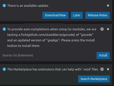 Install Gocode Mod And Godef Mod Failed Followd By Vscode Tips Issue