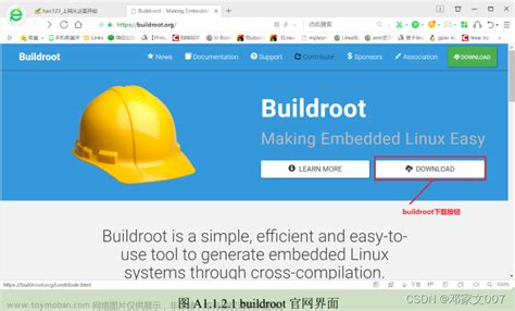 驱动程序开发：buildroot根文件系统构建并加载驱动文件xxx ko测试 toy模板网