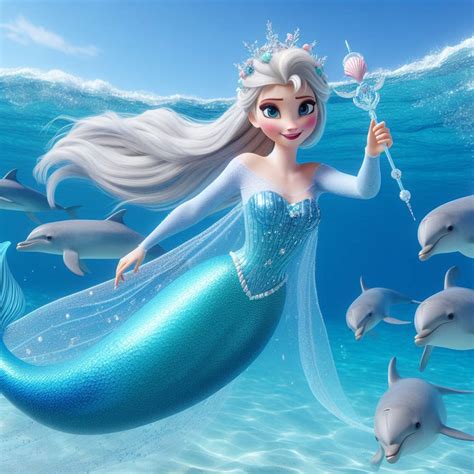 Mermaid Elsa 4 By Everything Ai On Deviantart