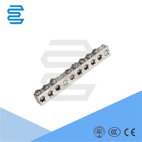 Customized Aluminum Screw Bar Link Bar Terminal Block Connector Terminal Blocks Mechanical