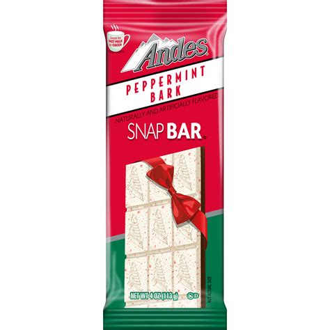 Andes Peppermint Bark Xl Bar 4 Oz